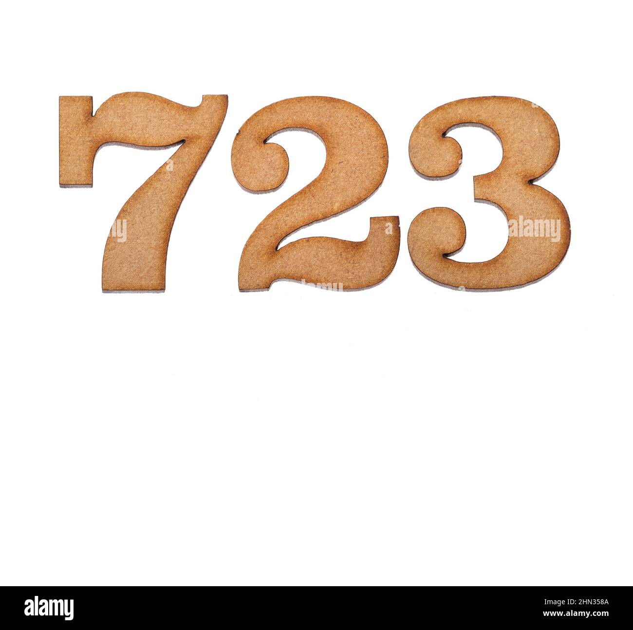 Number 723 Cut Out Stock Images & Pictures - Alamy