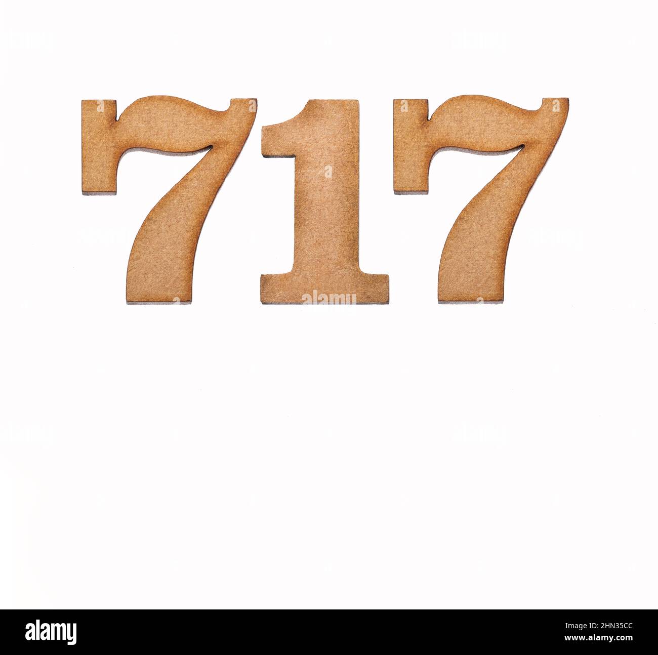 Number 717 Cut Out Stock Images & Pictures - Alamy