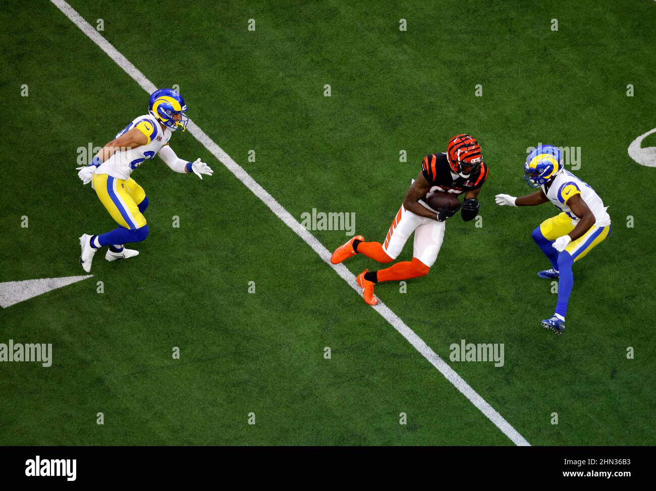 Los Angeles, California, USA. 13th Feb, 2022. Cincinnati Bengals wide ...