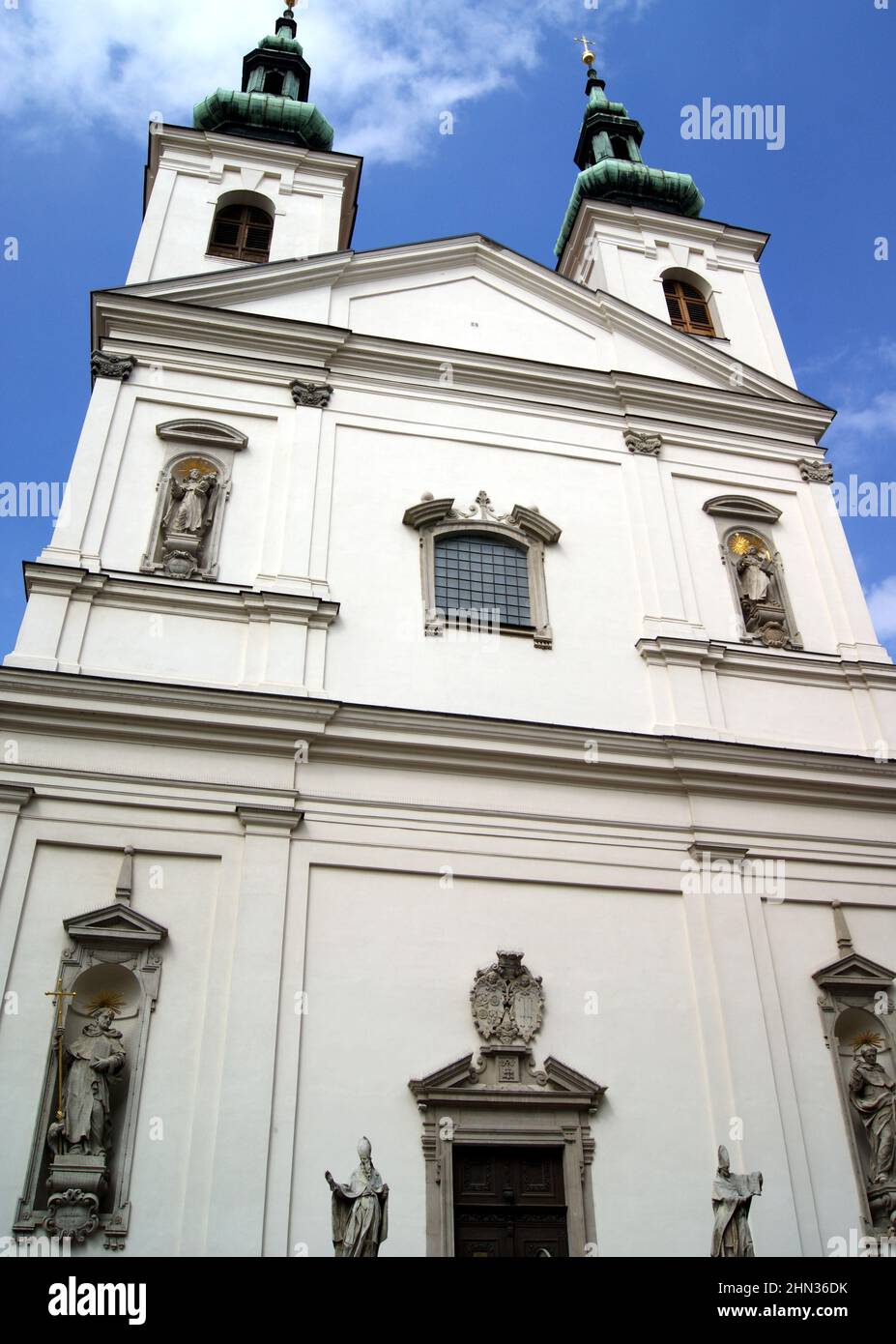 Church of St. Michael the Archangel, 17th-century Baroque facade, by ...