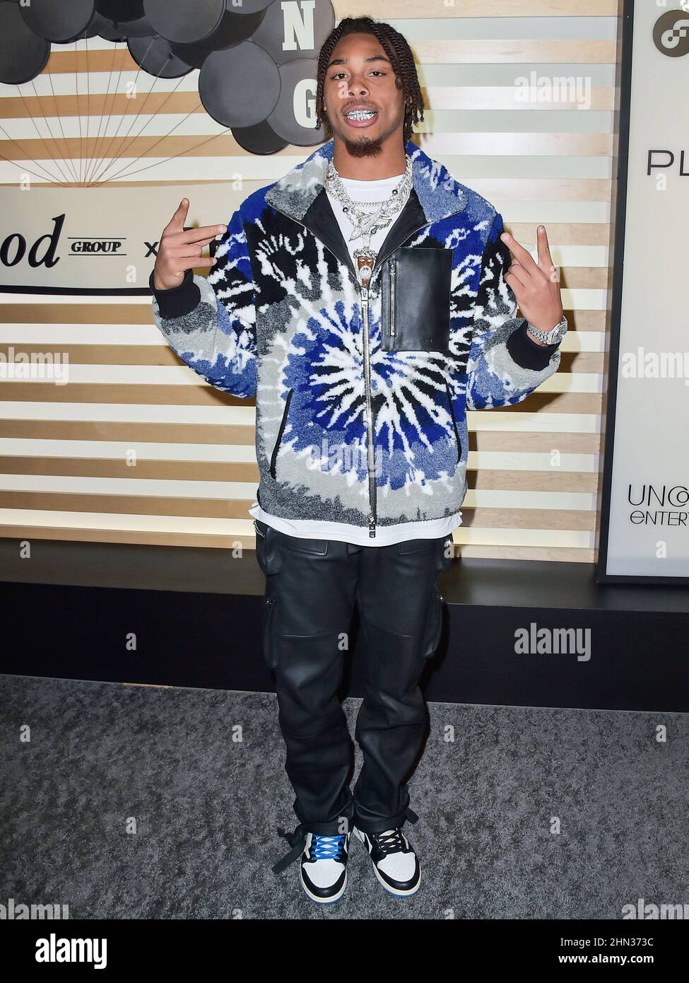 WEST HOLLYWOOD, LOS ANGELES, CALIFORNIA, USA - FEBRUARY 12: Football ...