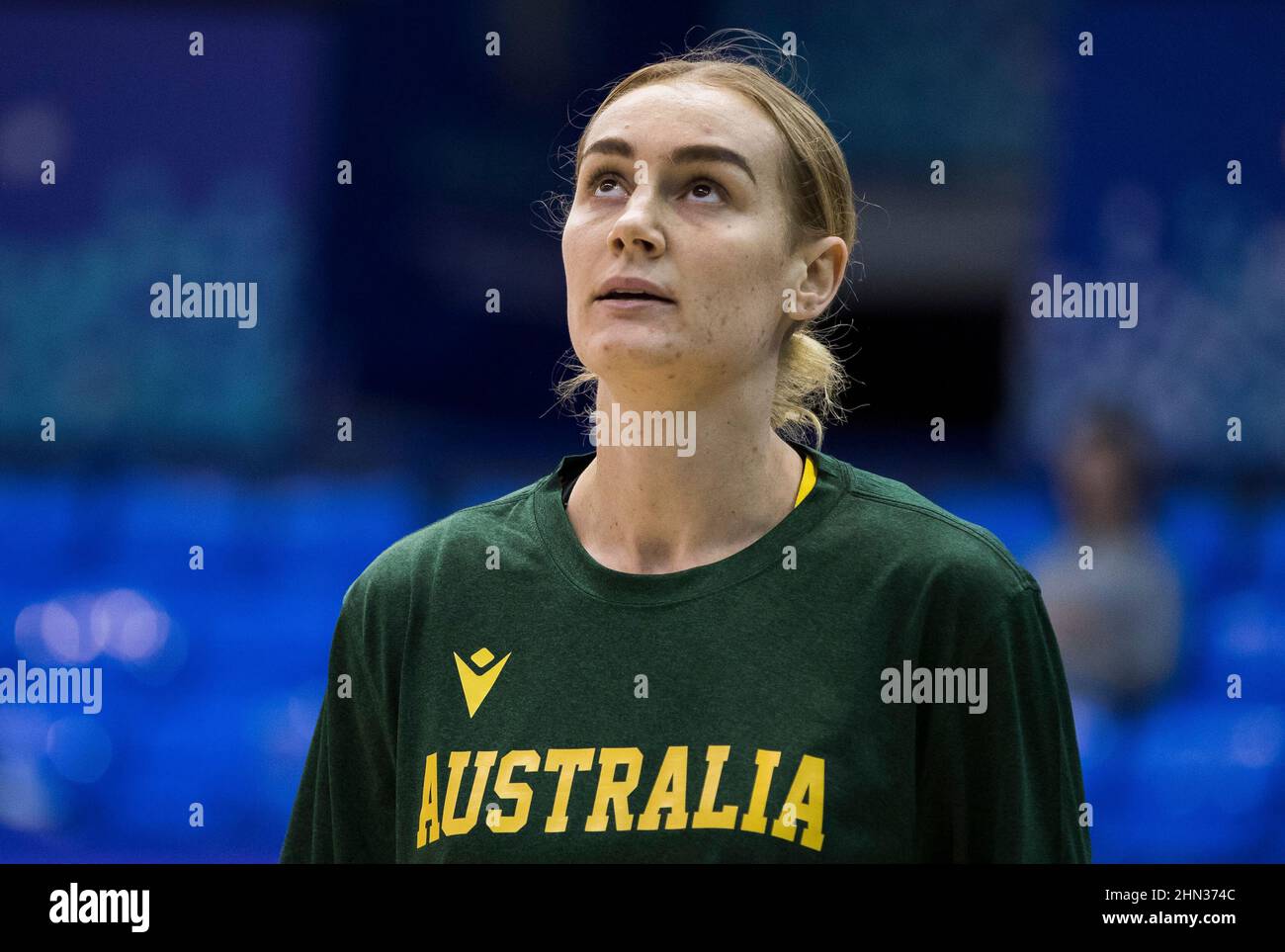 Belgrade, Serbia, 13th February 2022. Darcee Garbin of Australia looks ...