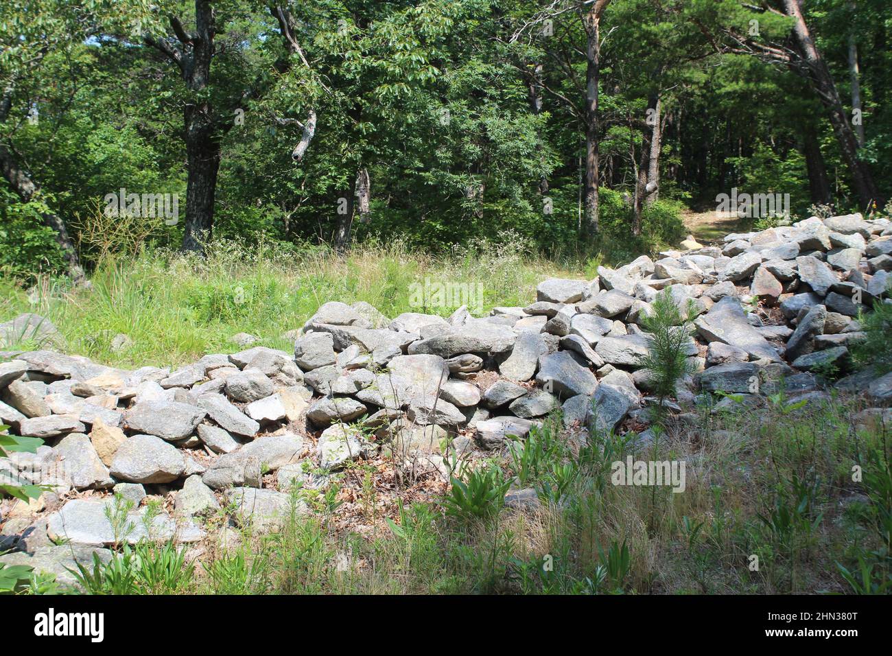 Fort Mountain State Park stone wall history - State Parks
