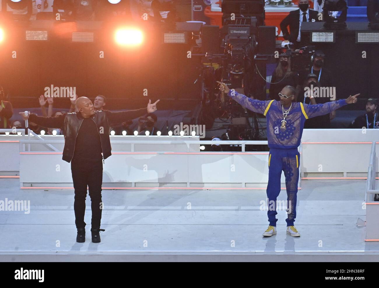 Los Angeles, United States. 13th Feb, 2022. The Pepsi Super Bowl LVI ...