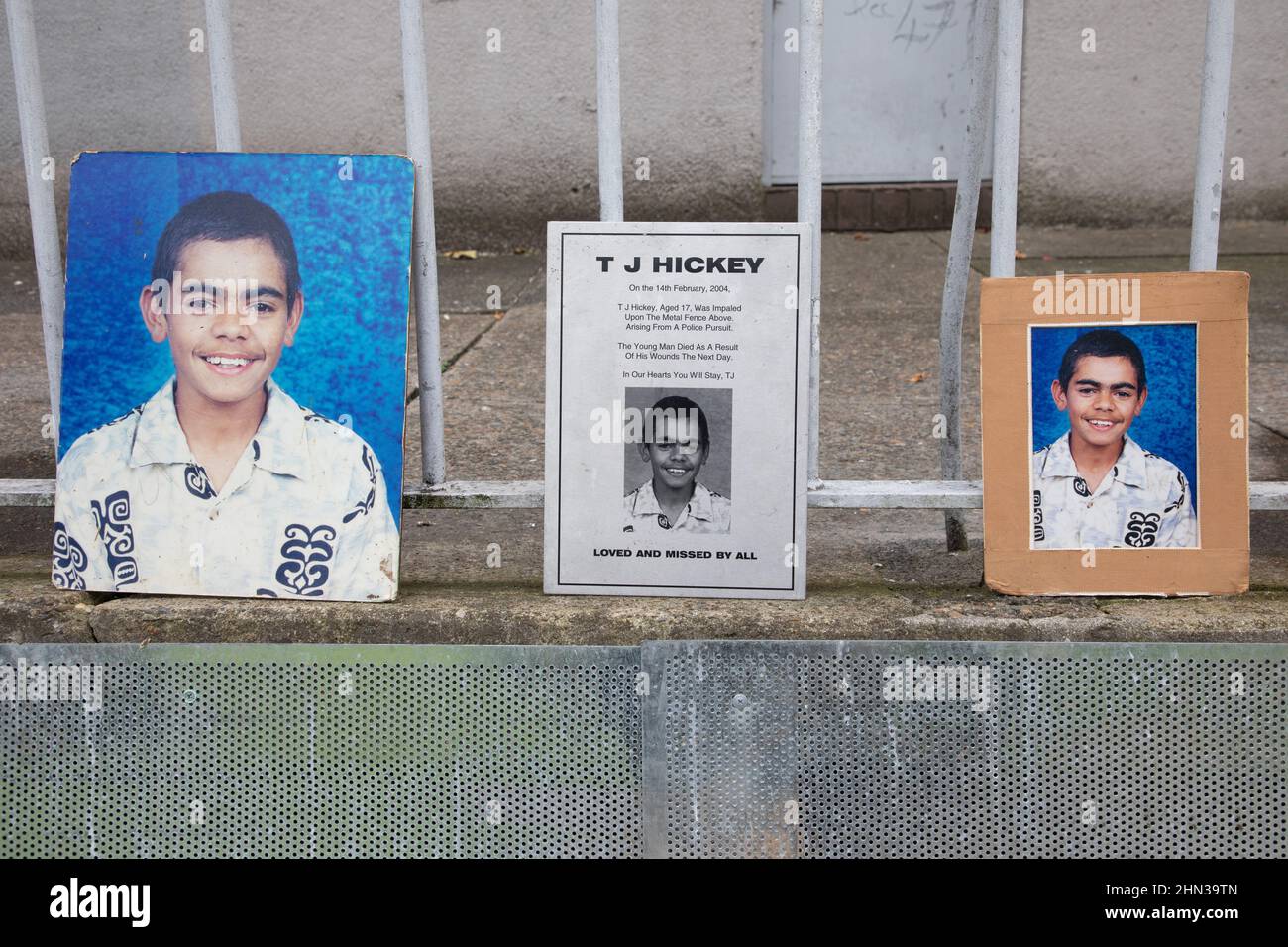 Sydney, Australia. 14 February 2022. Supporters assembled in TJ Hickey ...