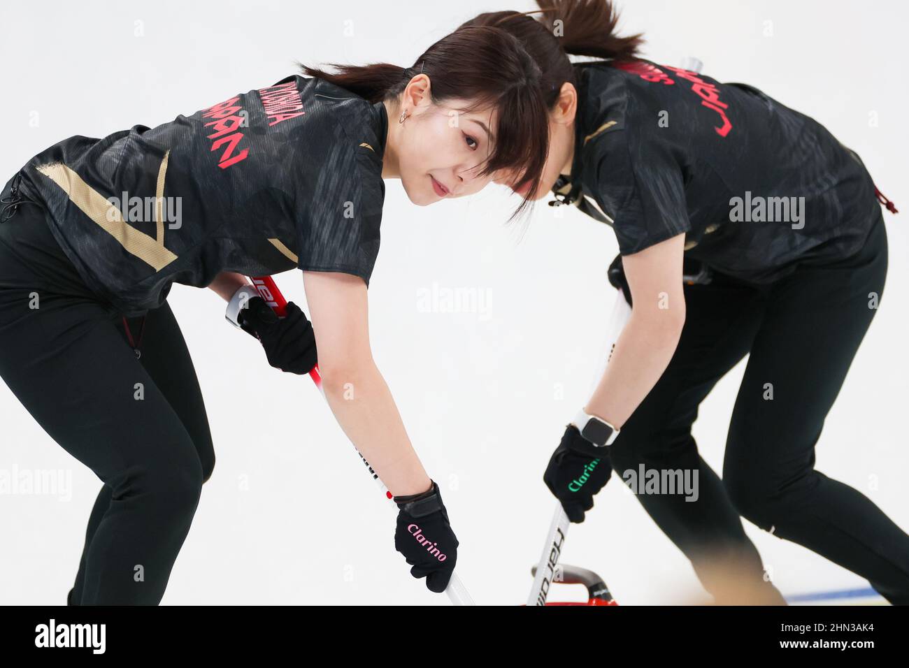 Beijing, China. 12th Feb, 2022. Yurika Yoshida (JPN) Curling : Women's ...