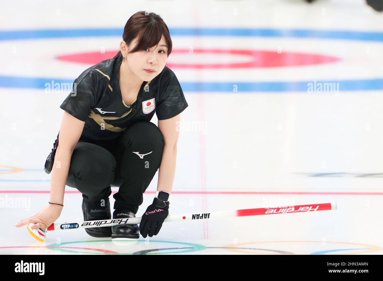 Beijing, China. 12th Feb, 2022. Yurika Yoshida (JPN) Curling : Women's ...
