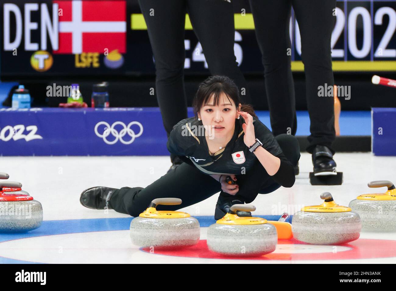 Beijing, China. 12th Feb, 2022. Chinami Yoshida (JPN) Curling : Women's ...