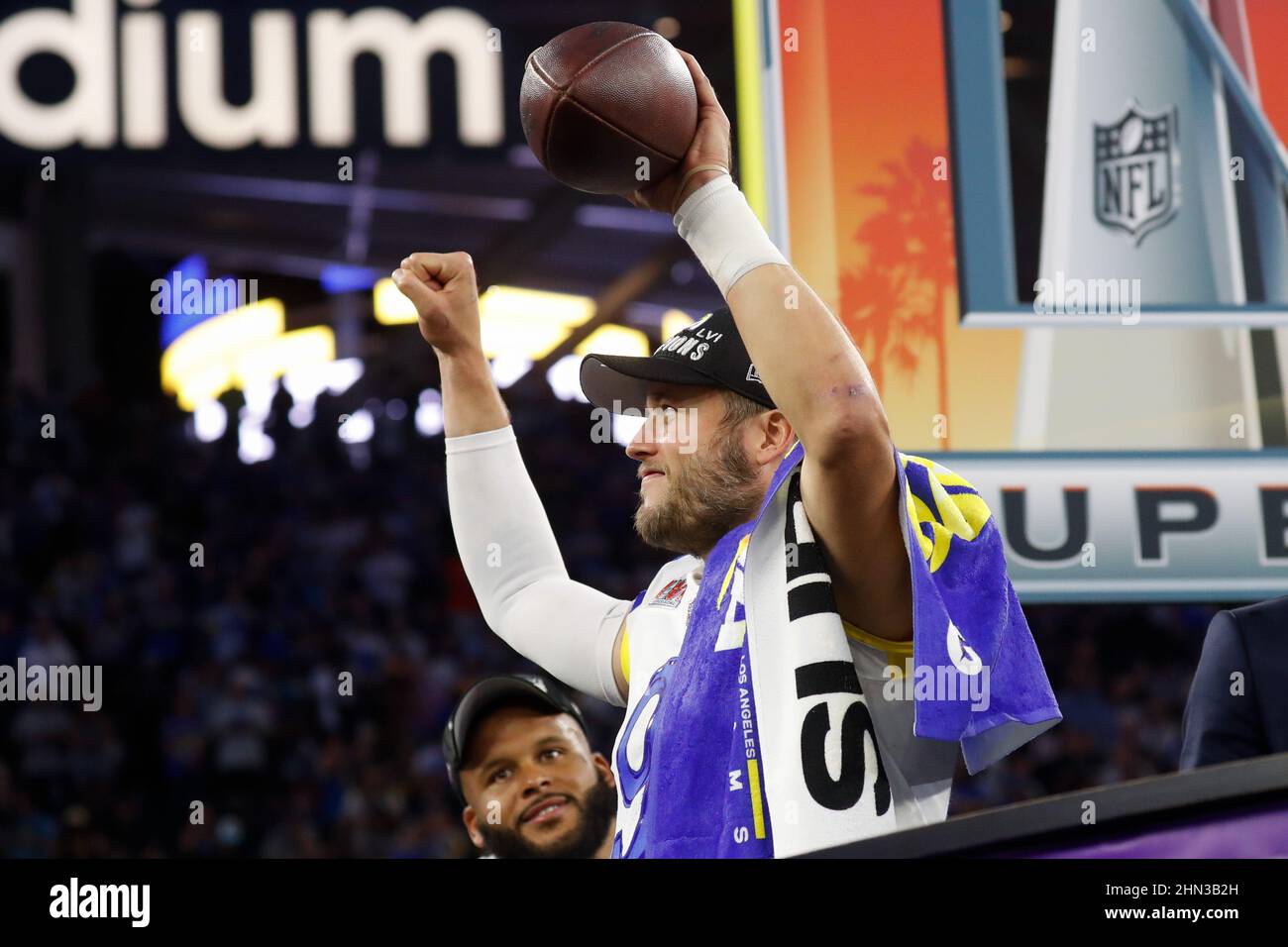 Matthew stafford super bowl 2022 hi-res stock photography and images ...