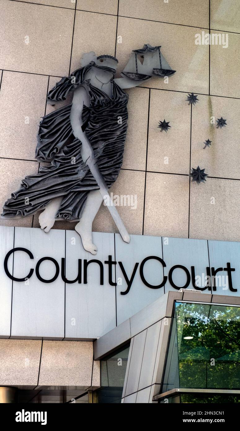 Melbourne county court hi-res stock photography and images - Alamy