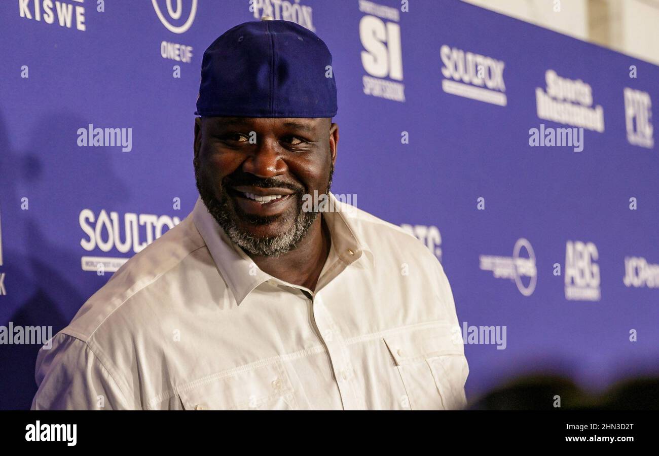 Los Angeles, USA. 13th Feb, 2022. Shaquille O'Neal attends the Sports ...