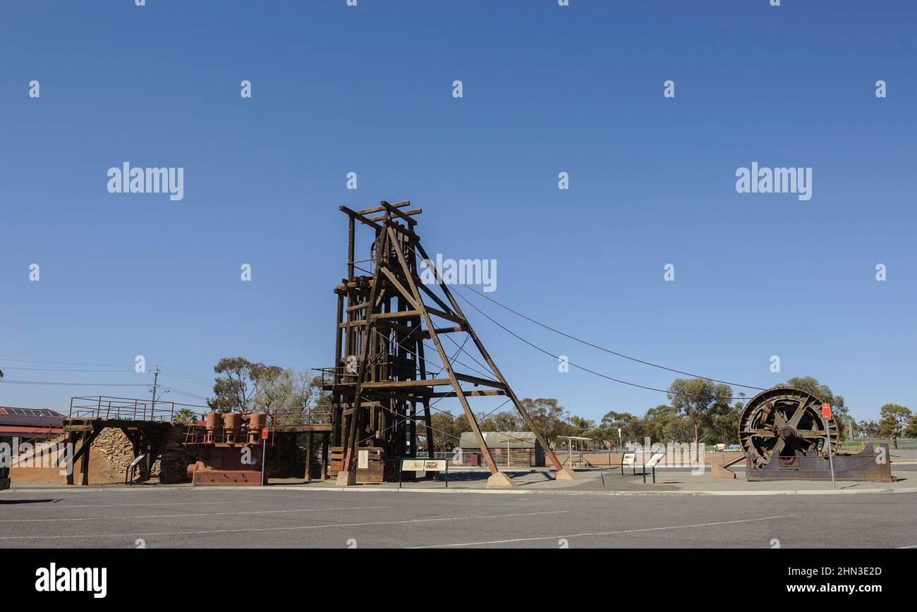 Kintore Headframe was previously located at Kintore shaft, the ...
