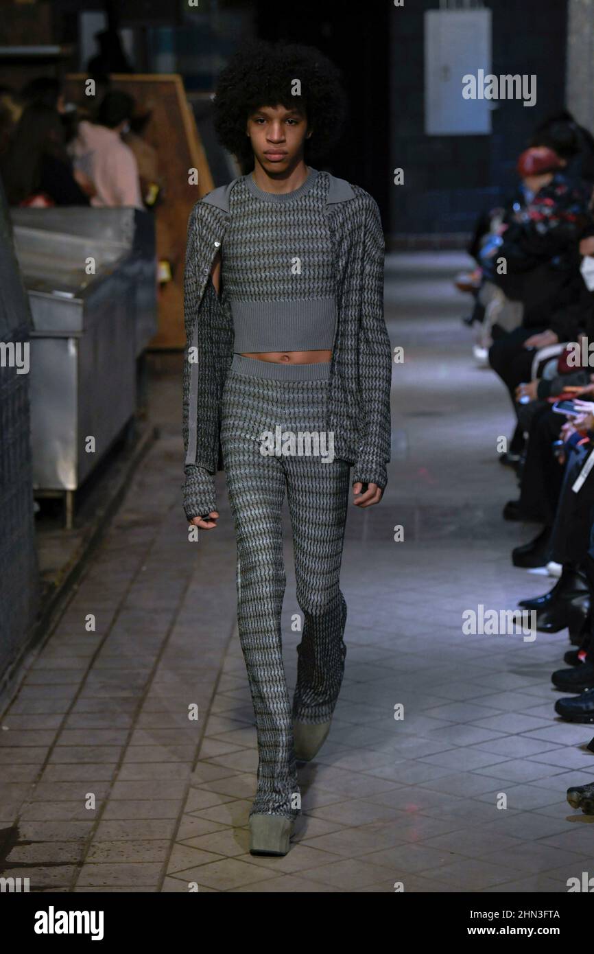 ECKHAUS LATTA Fall/Winter 2022-23 Runway during New York Fashion Week ...