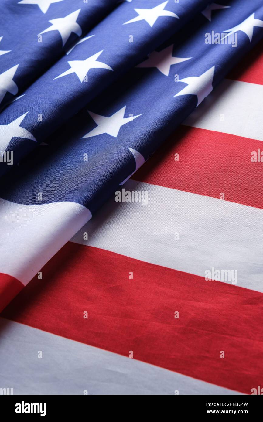Background, flag United States America,USA.Star spangled flag is symbol ...