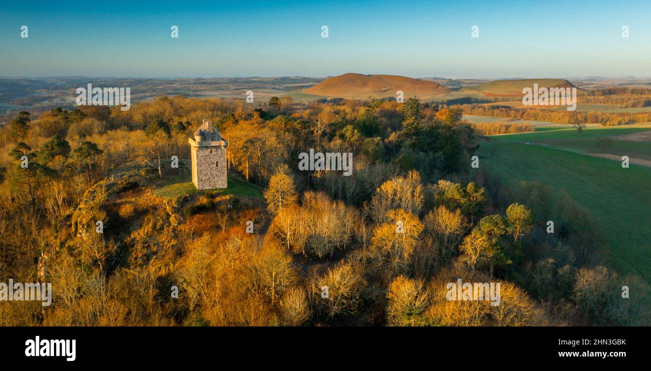 Bedrule castle hi-res stock photography and images - Alamy