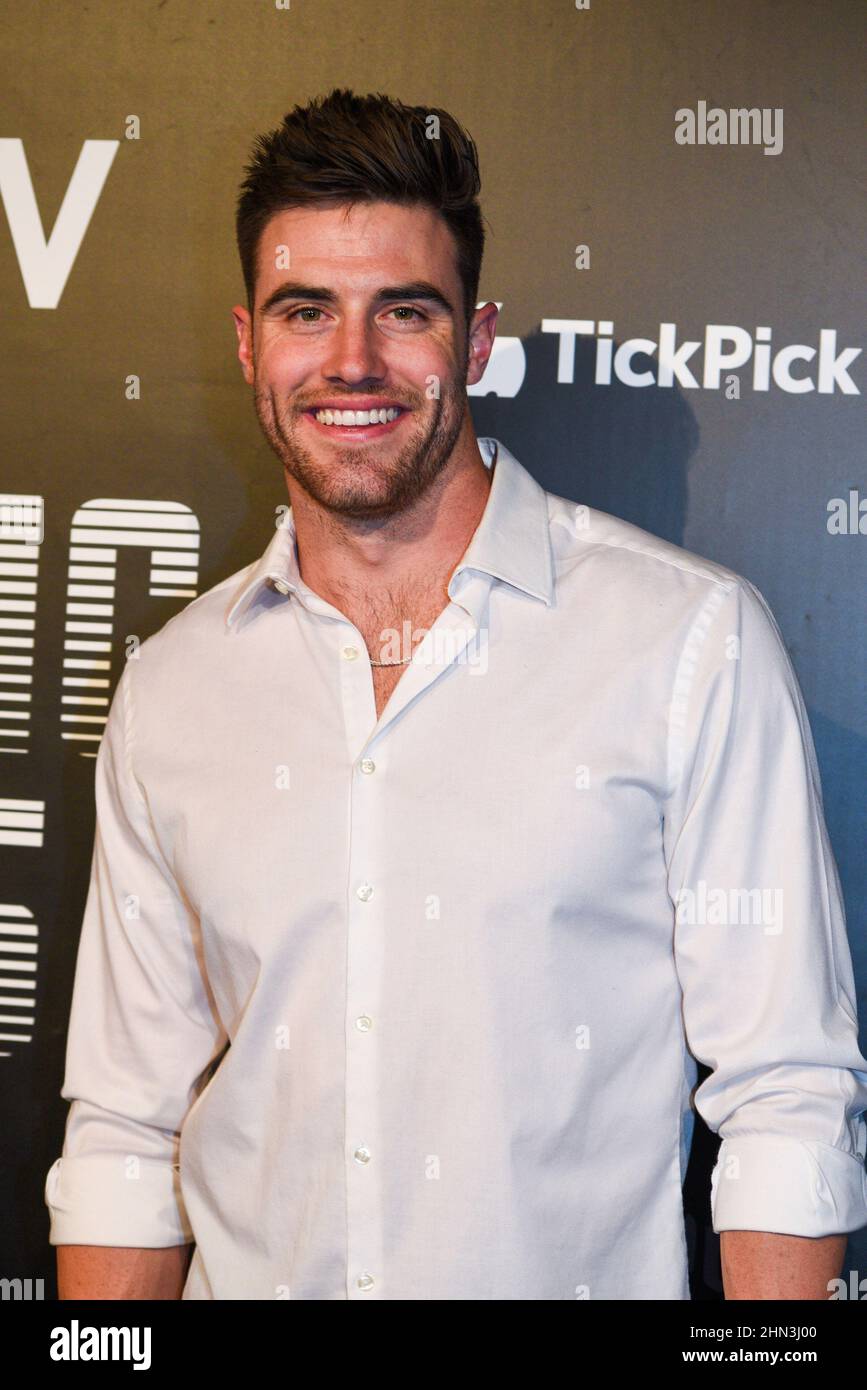 Garrett Coppola attends the DIRECTV Presents Maxim Electric Nights at ...
