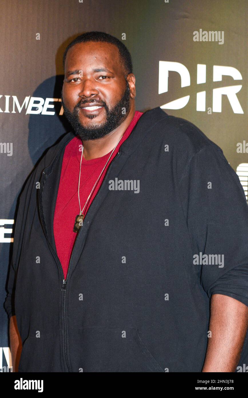 Quinton Aaron attends the DIRECTV Presents Maxim Electric Nights at ...