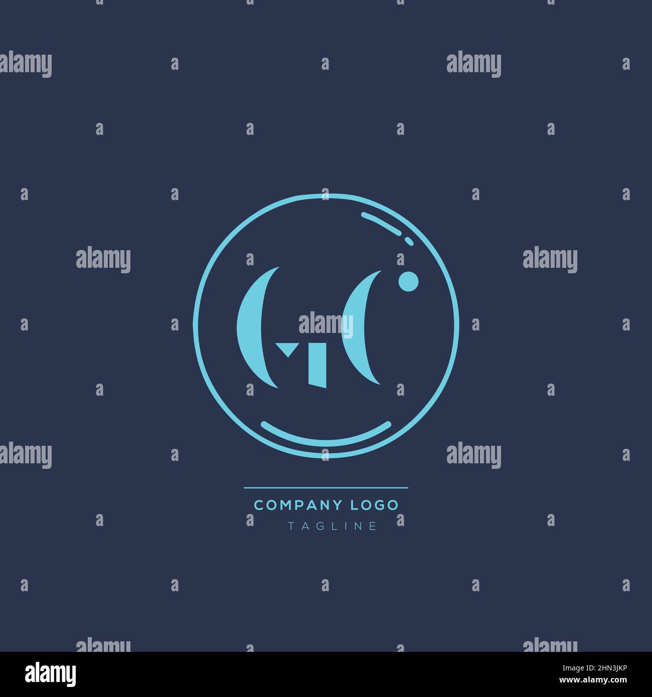 Luxury modern GC Letter Business Logo Design Alphabet Icon Vector ...