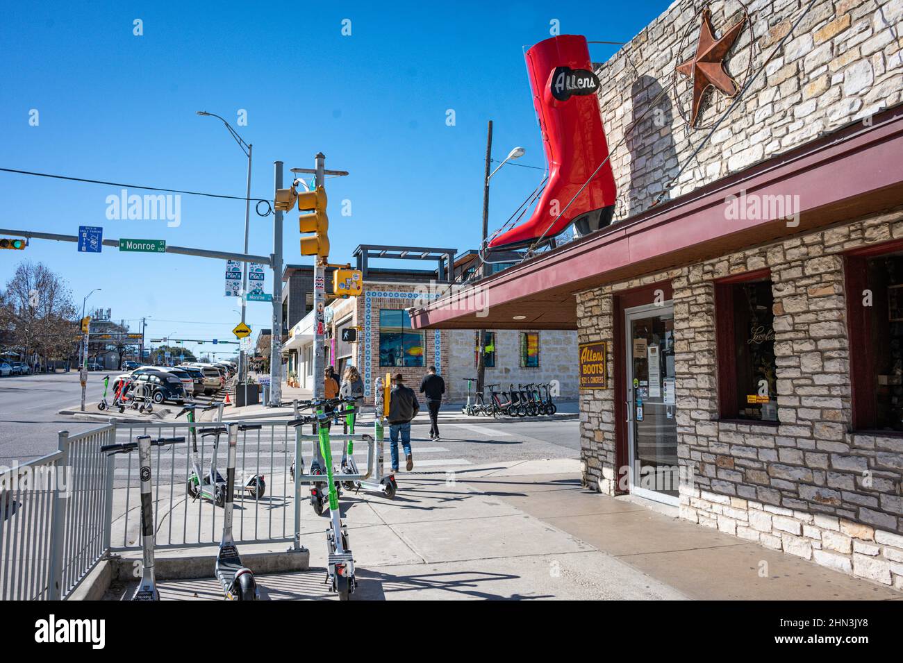 Austin congress street vintage hi-res stock photography and images - Alamy