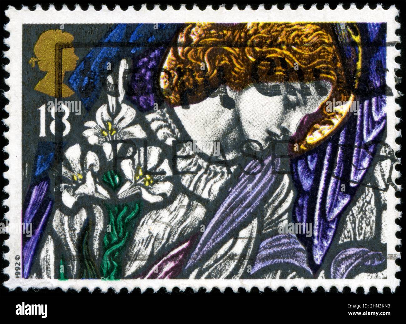 1992 british stamp hi-res stock photography and images - Alamy