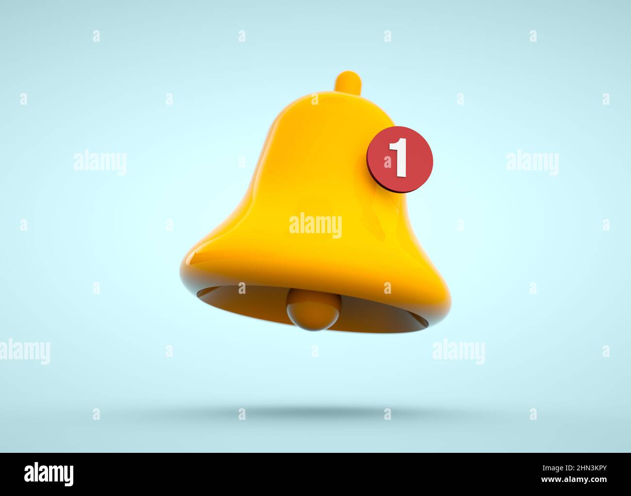 3d email notification smartphone hi-res stock photography and images ...