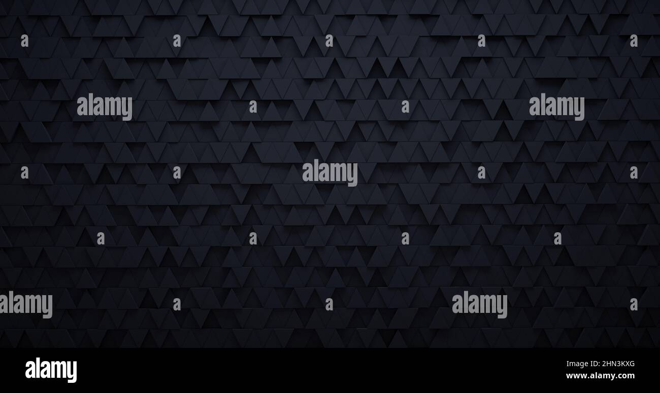 Triangles dark pattern hi-res stock photography and images - Alamy