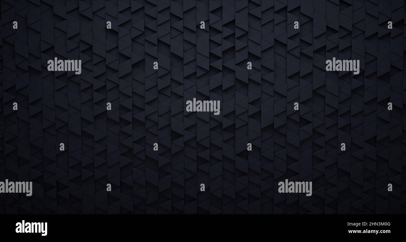 Triangles dark pattern hi-res stock photography and images - Alamy