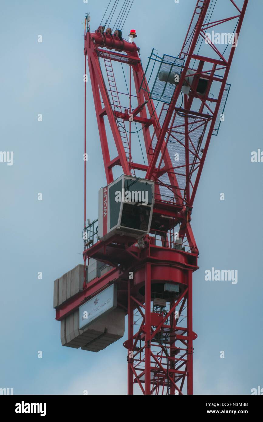 Wolff tower crane hi-res stock photography and images - Alamy