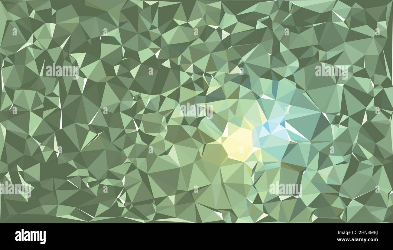 Abstract green triangle shape background. Abstract background of ...