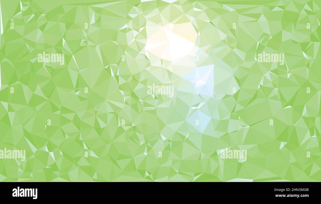 Abstract green triangle shape background. Abstract background of ...