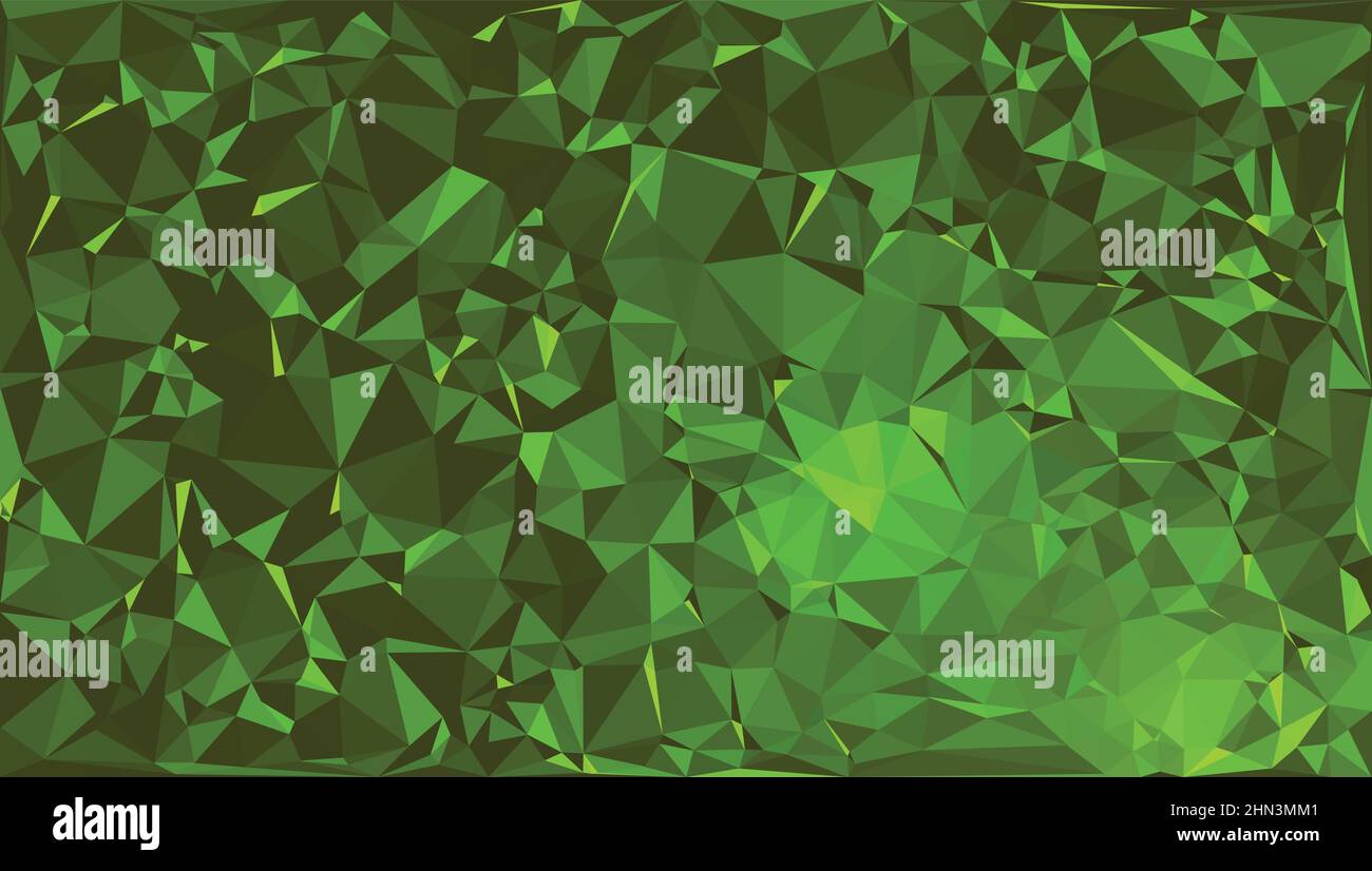 Abstract green triangle shape background. Abstract background of triangles, vector design Stock ...