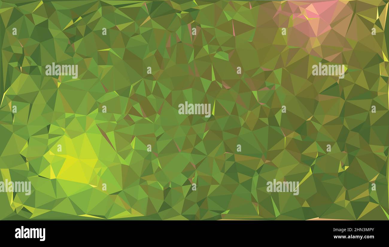 Abstract green triangle shape background. Abstract background of ...