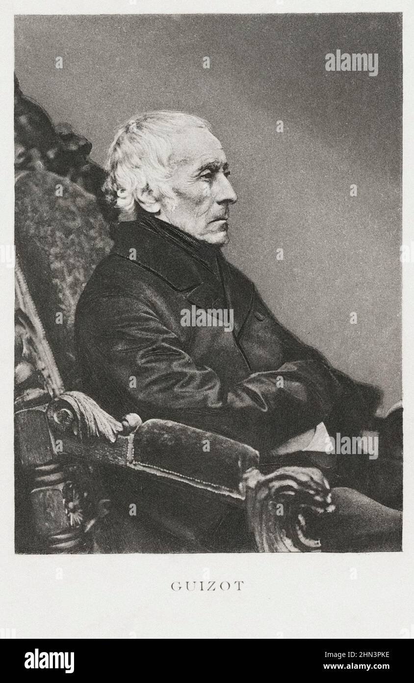 Portrait of francois guizot hi-res stock photography and images - Alamy