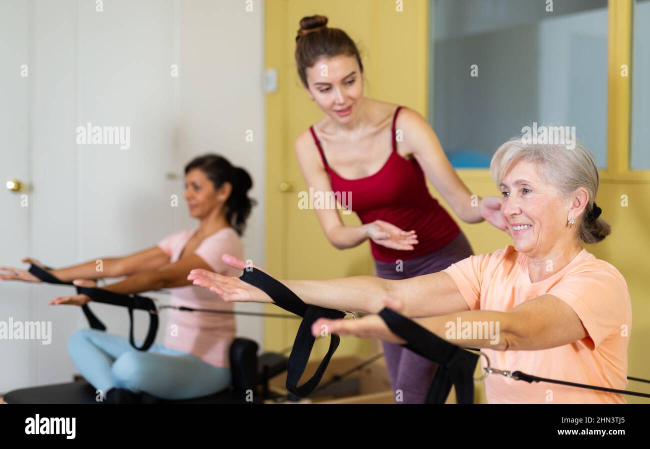 Elderly studio sports hi-res stock photography and images - Alamy