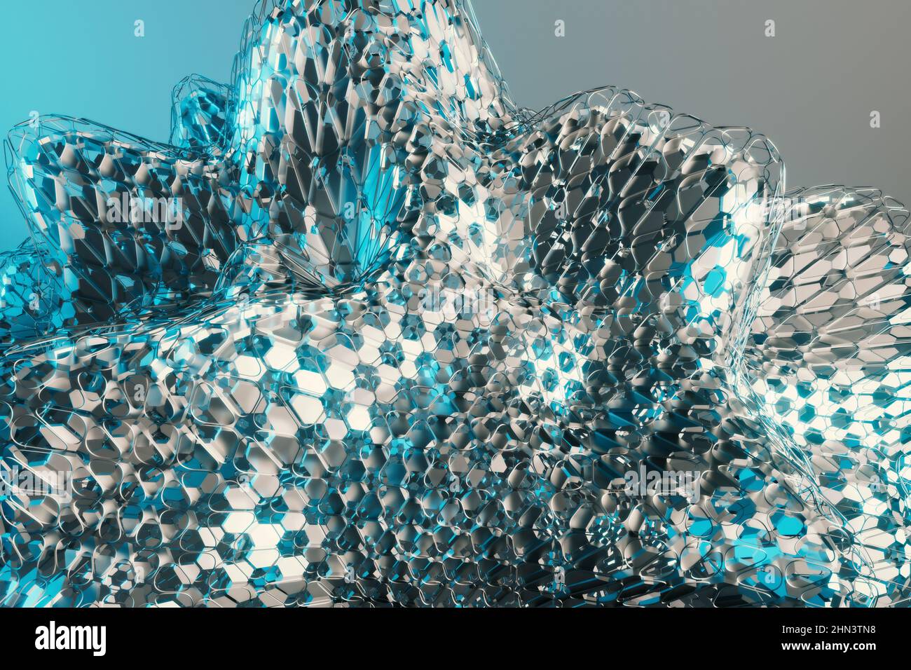 Abstract mesh background. 3D rendering Stock Photo - Alamy