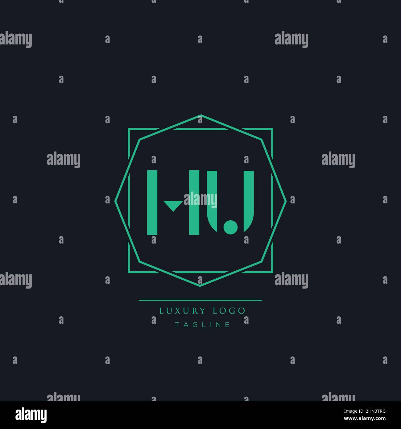 Luxury modern HA Letter Business Logo Design Alphabet Icon Vector ...