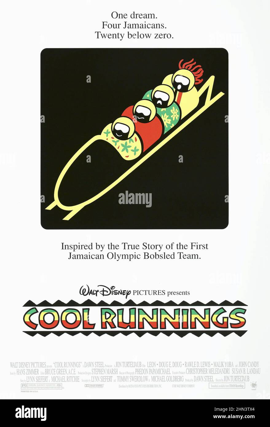 Cool Runnings Movie Poster