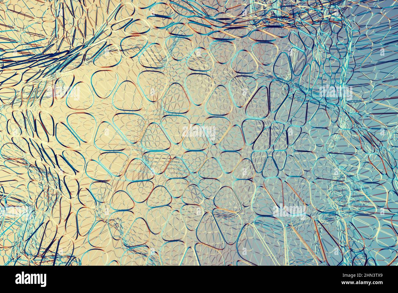 Abstract mesh background. 3D rendering Stock Photo - Alamy