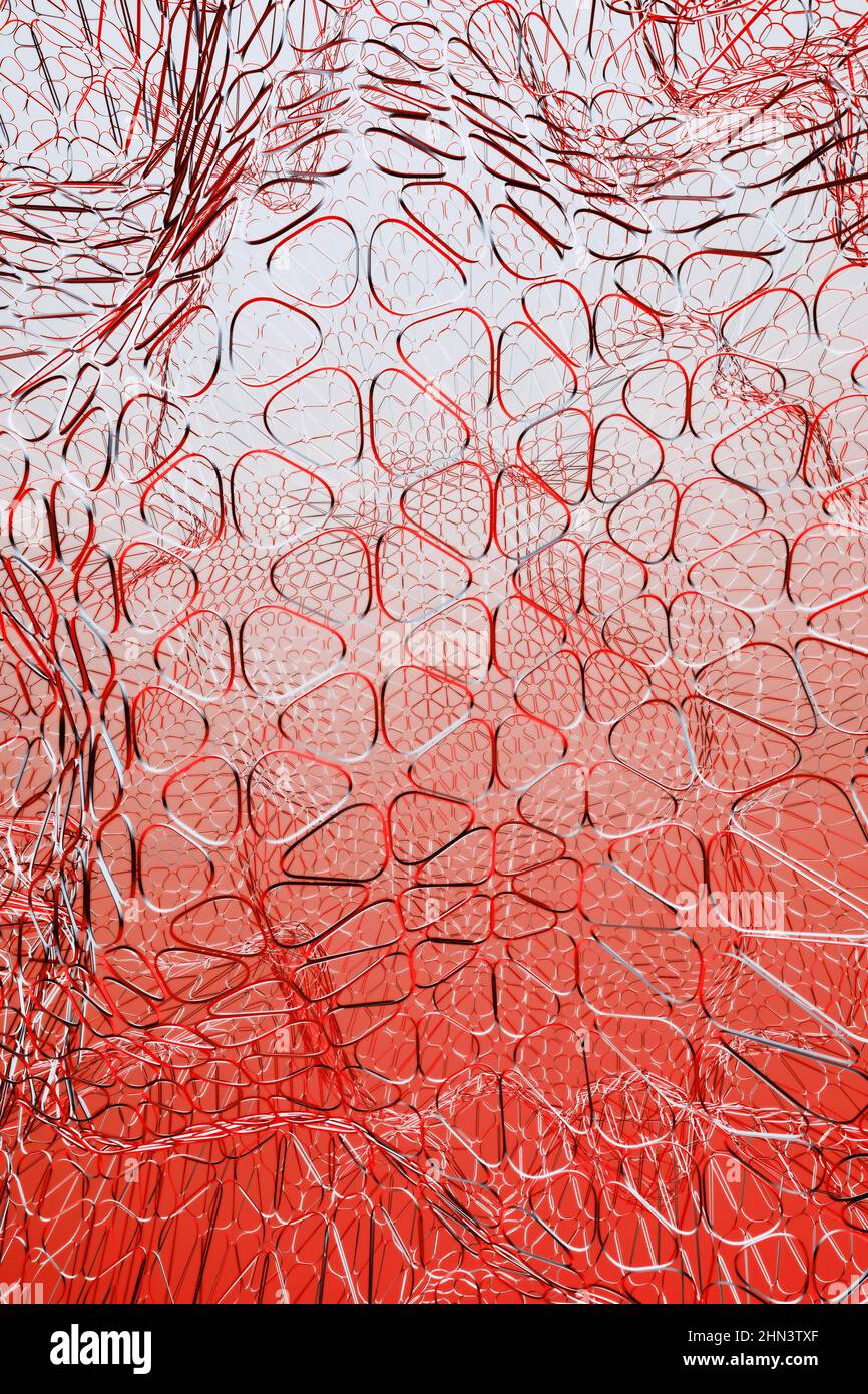 Abstract mesh background. 3D rendering Stock Photo - Alamy