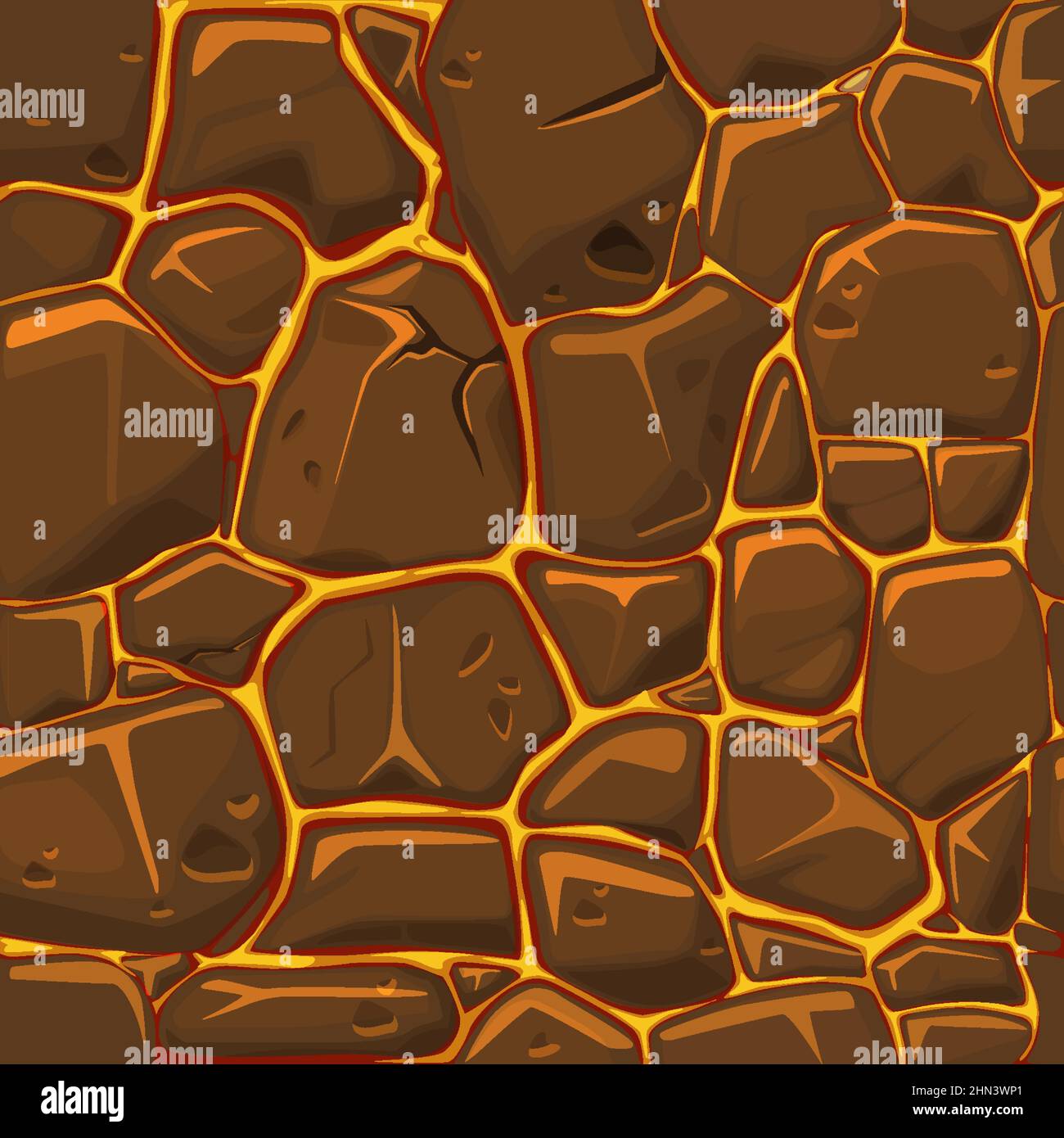 Flat lava or fire texture seamless pattern for wallpaper Stock Vector ...