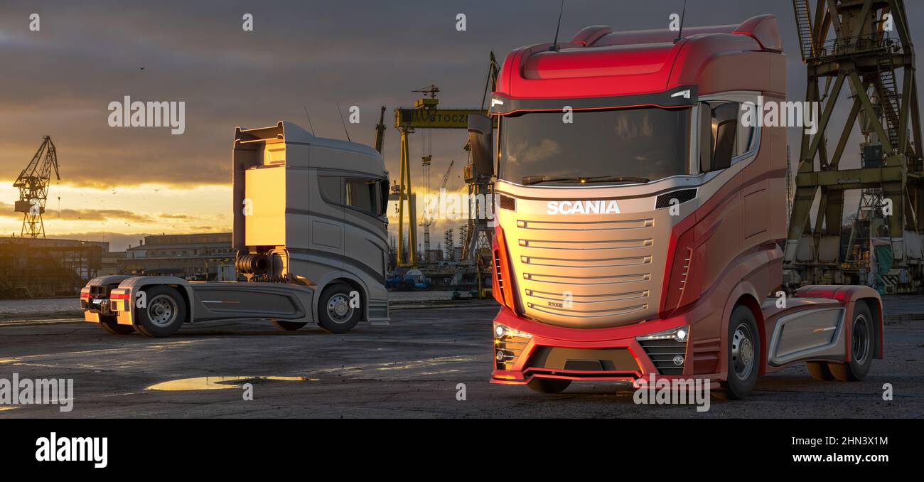 Scania R1000 Interior