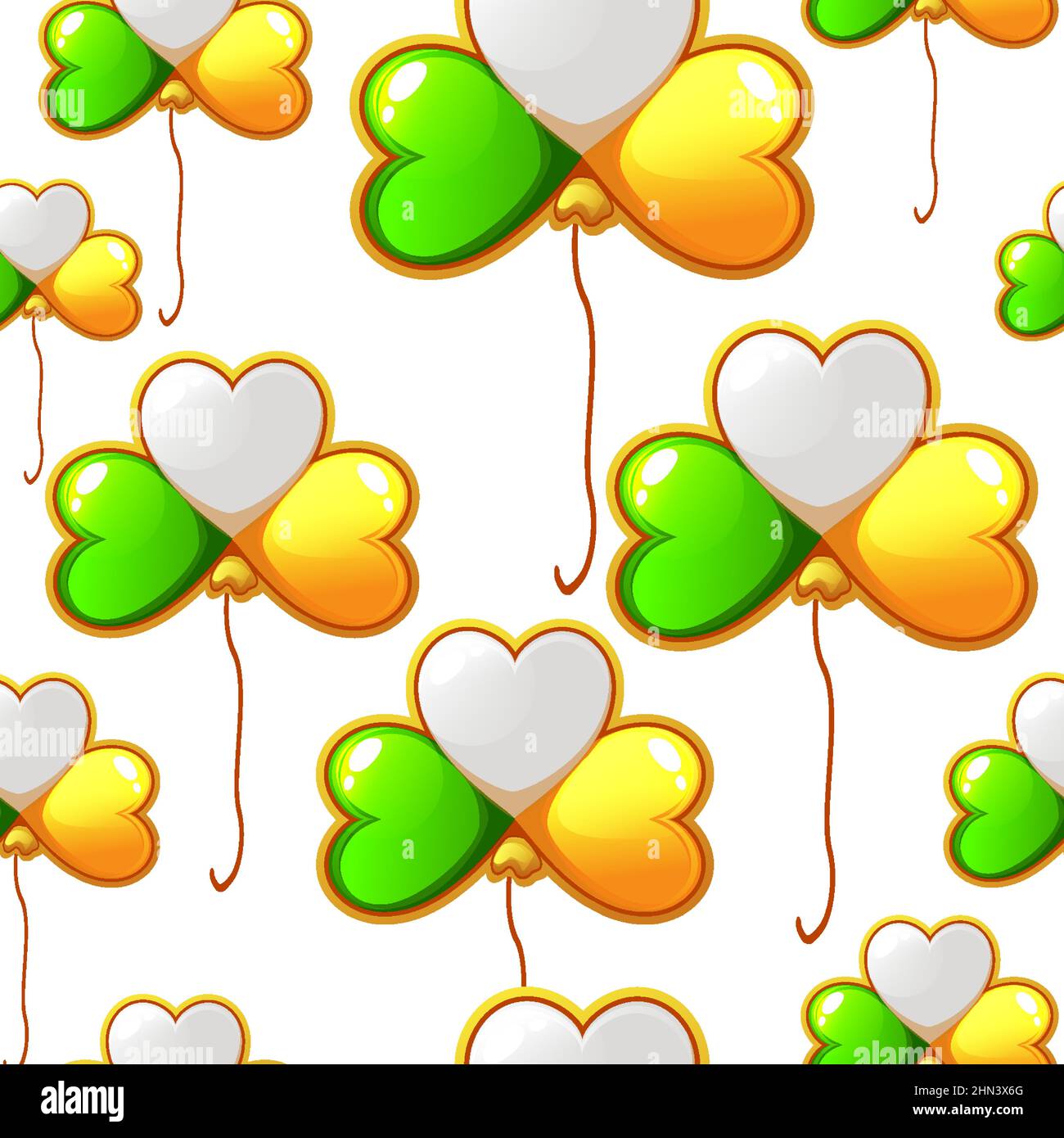 Clover shape hi-res stock photography and images - Alamy
