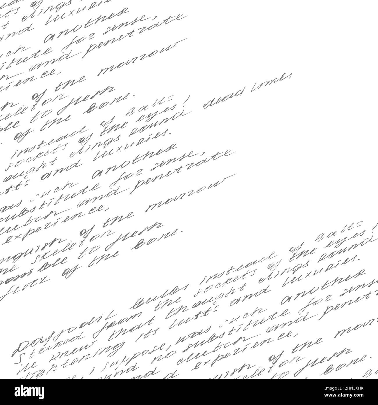 Abstract monochrome text.Vintage background of poems, poetry Stock ...