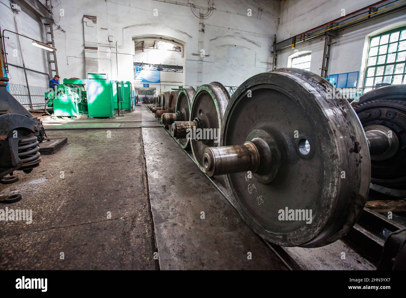 Diesel locomotive interior hi-res stock photography and images - Alamy