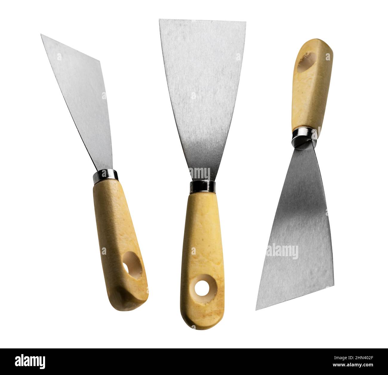 A spatula in different angles on a white background Stock Photo - Alamy