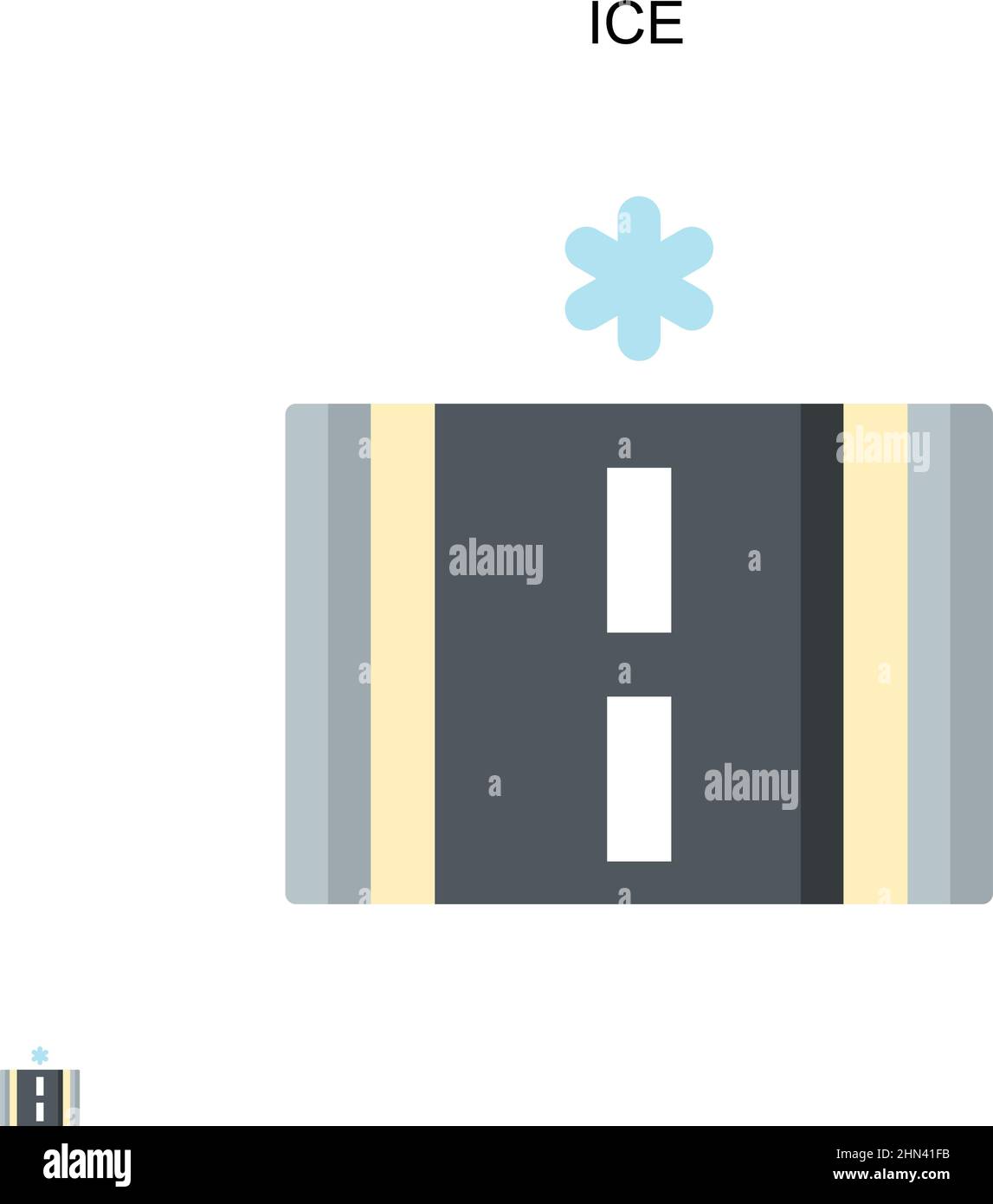 Icon ice Stock Vector Images - Alamy