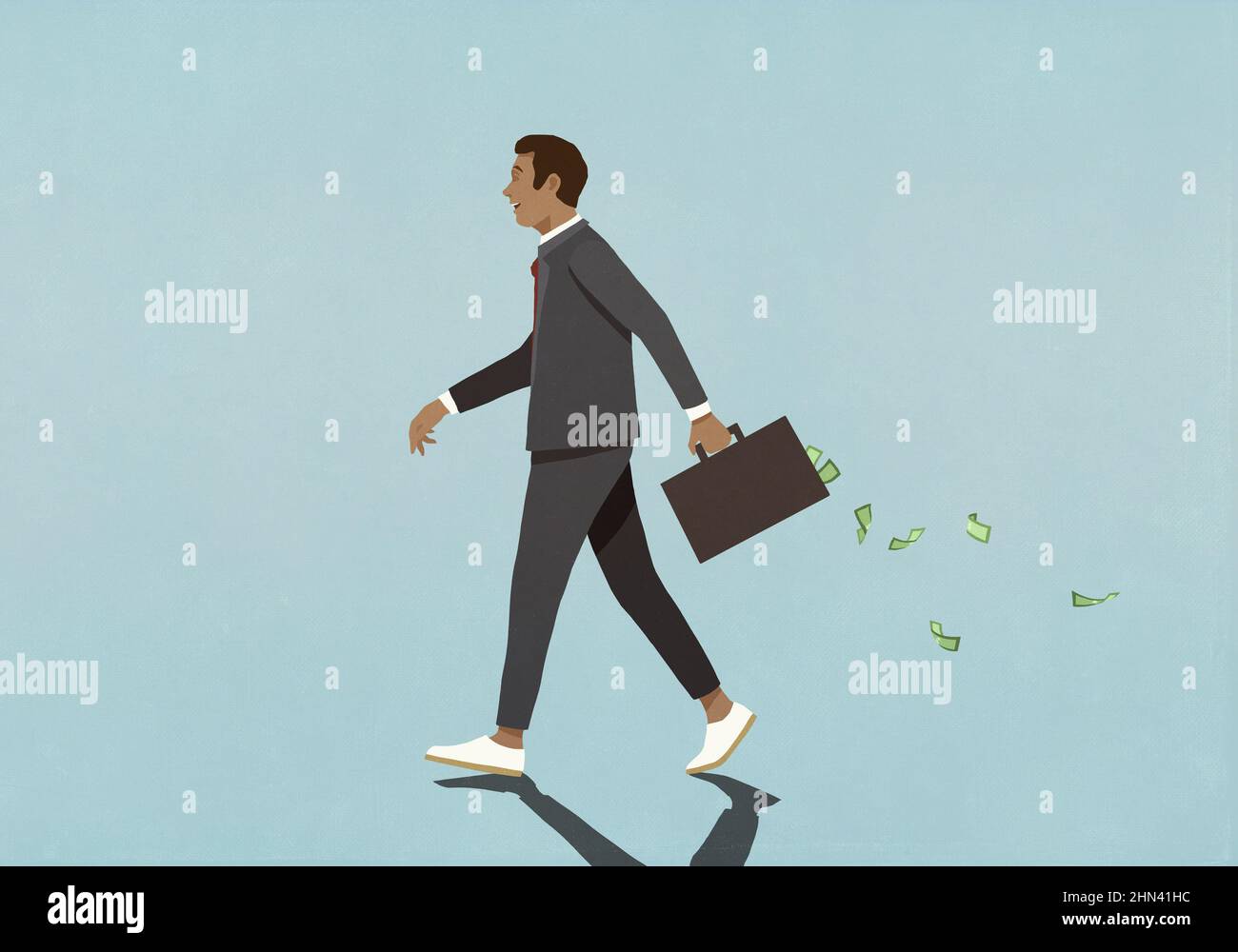 Money falling out hi-res stock photography and images - Alamy