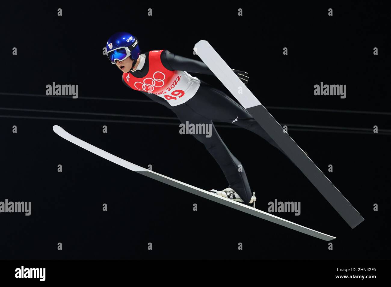 Zhangjiakou, Hebei, China. 12th Feb, 2022. Ryoyu Kobayashi (JPN) Ski ...