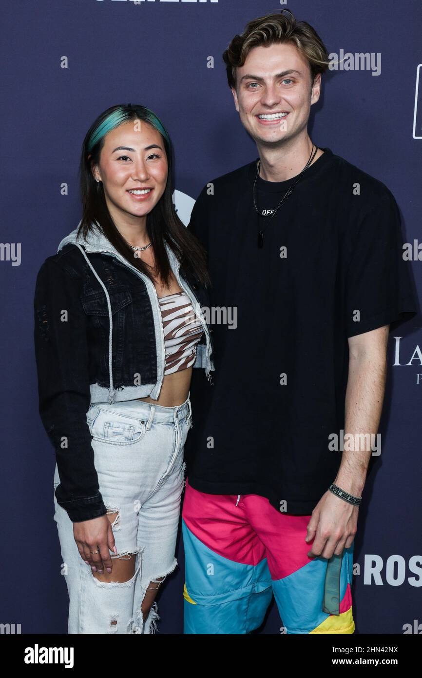 HOLLYWOOD, LOS ANGELES, CALIFORNIA, USA - FEBRUARY 13: YouTuber Lizzy ...