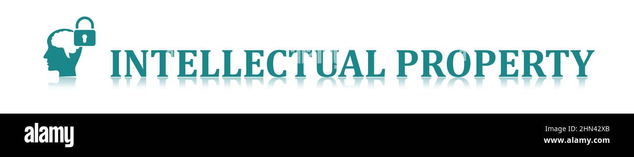 Illustration of an intellectual property concept Stock Photo - Alamy